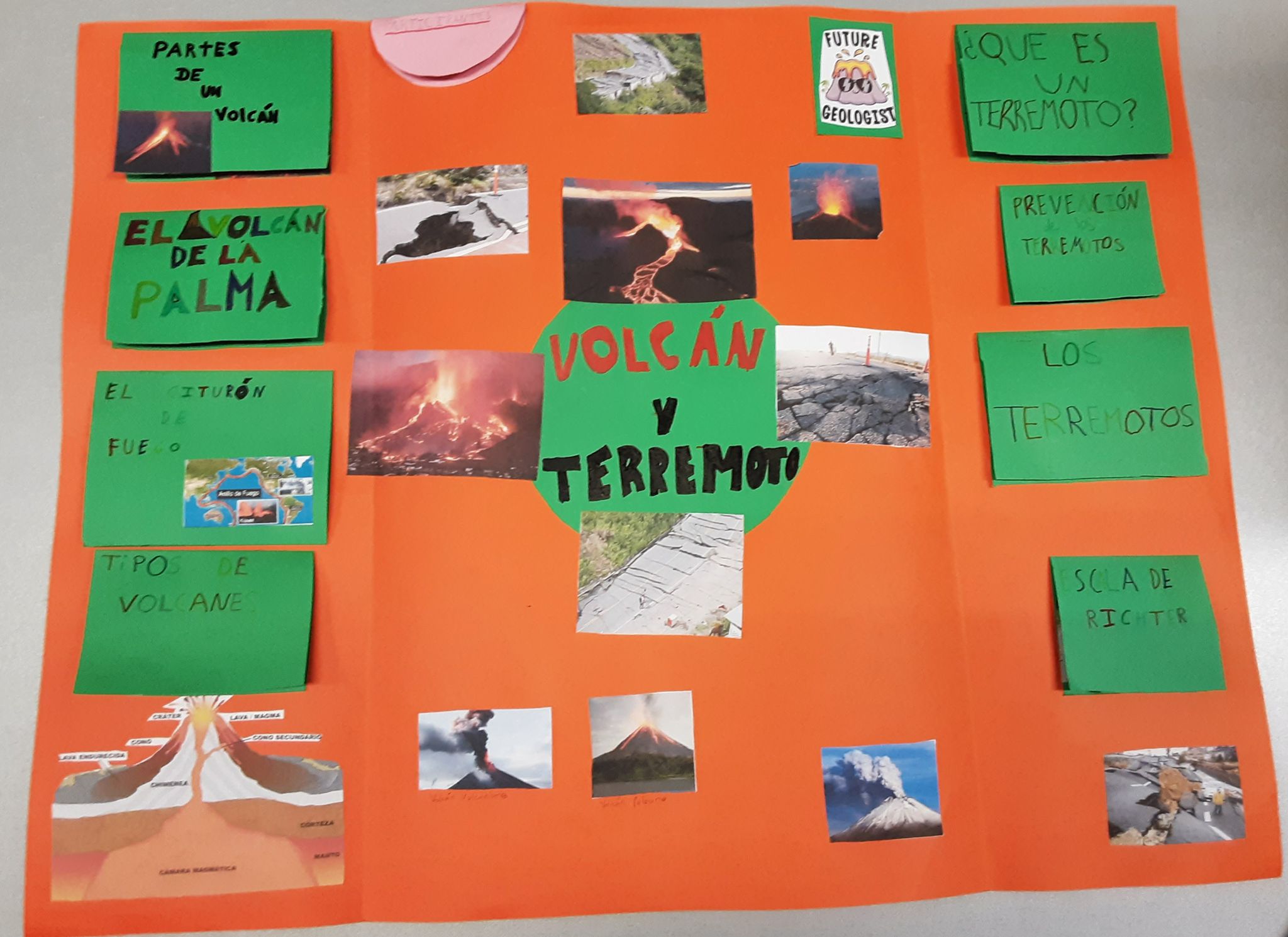 VOLCANES Y TERREMOTOS - 1º ESO